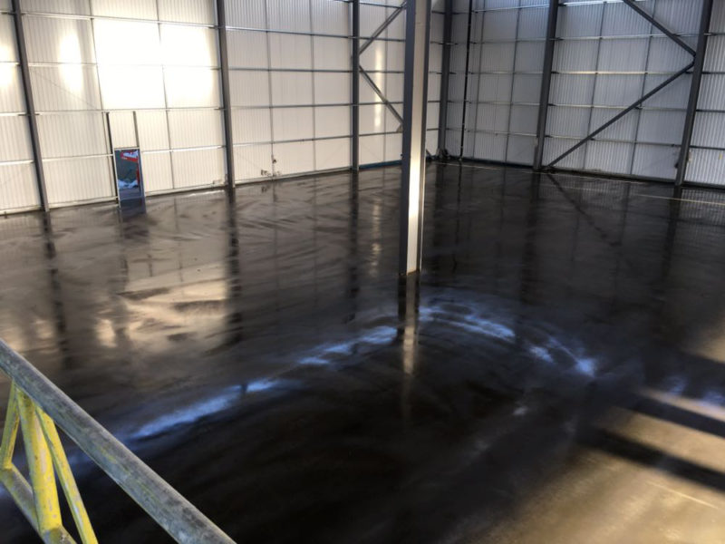 Industrial concrete flooring contractors complete design and build ...