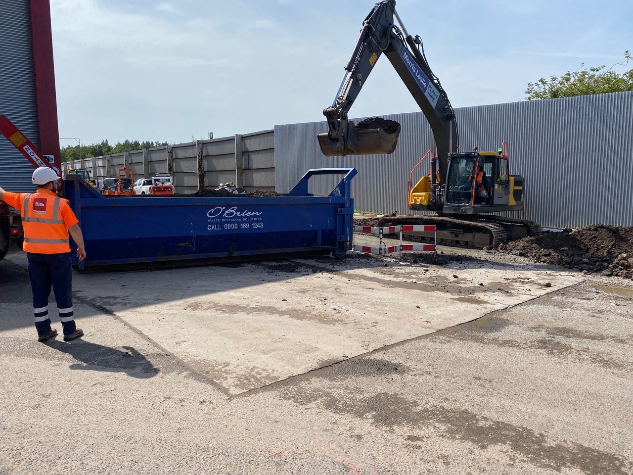 Floor slab removal and replacement project commences in Washington ...