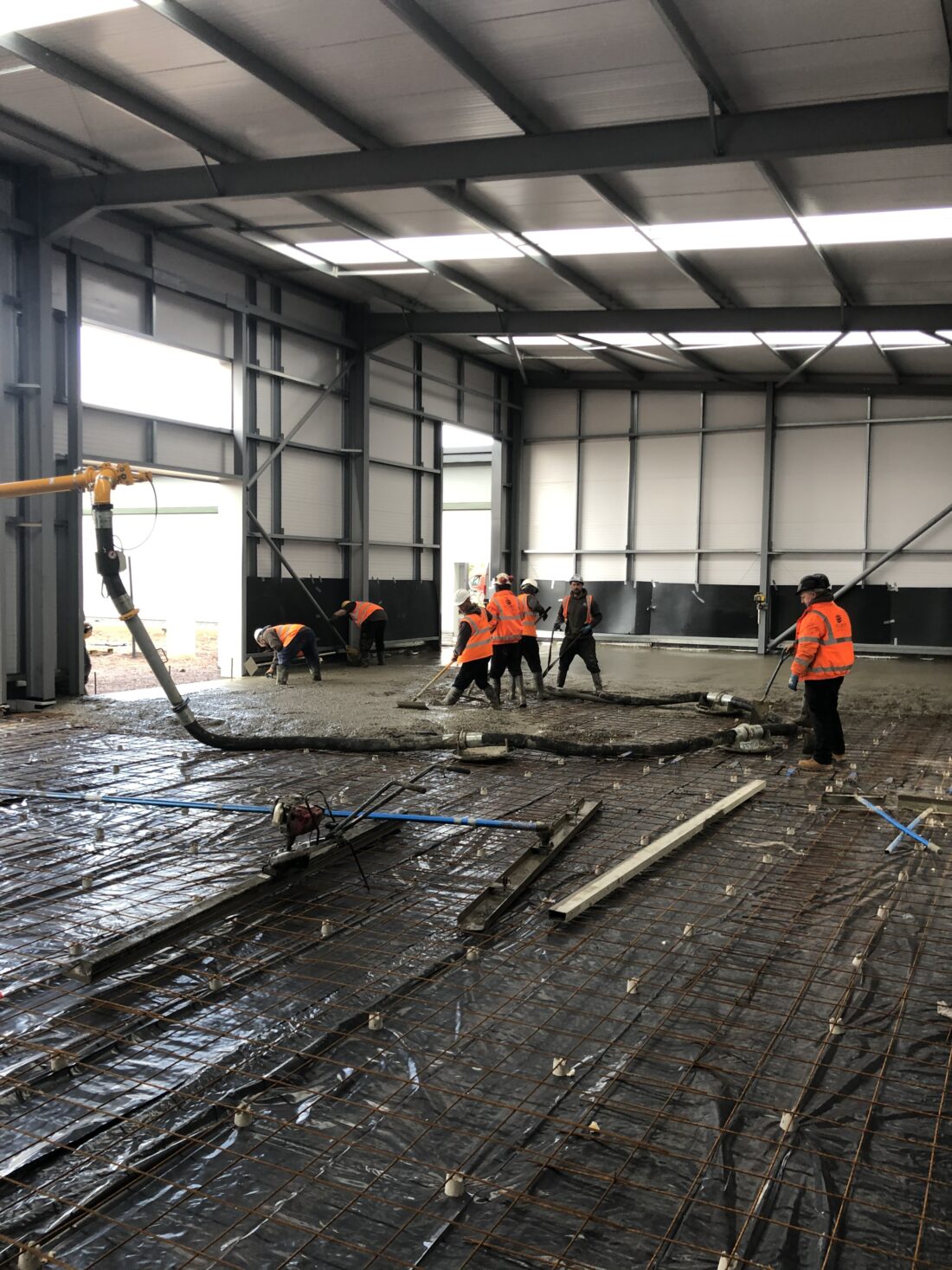 Design and build industrial concrete flooring in Telford, Shropshire ...