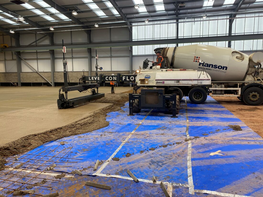 Industrial jointless combi-slab solutions in Paignton, Devon - Level ...