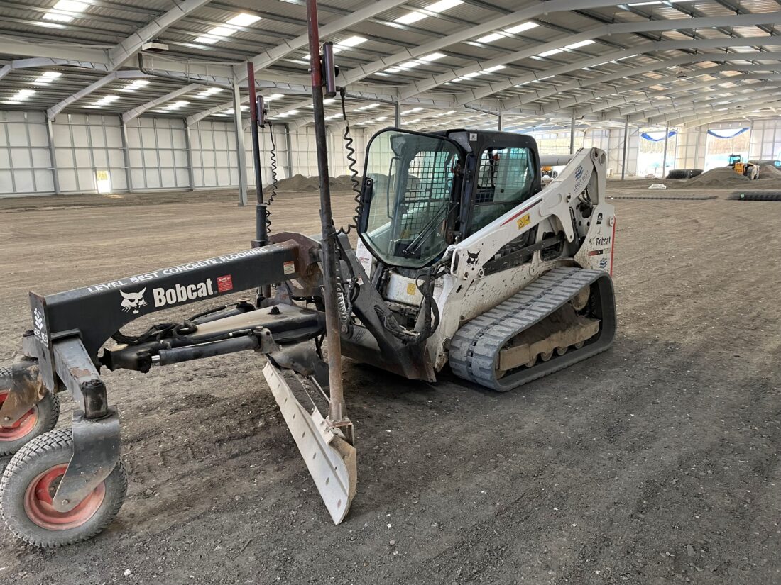 Sub base levelling in Sheffield using laser controlled machinery ...
