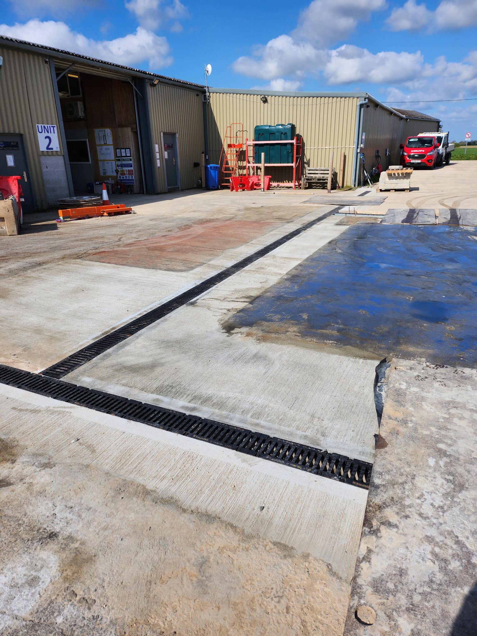 Level Best Concrete Flooring invest in new drainage and Hilti tagging ...